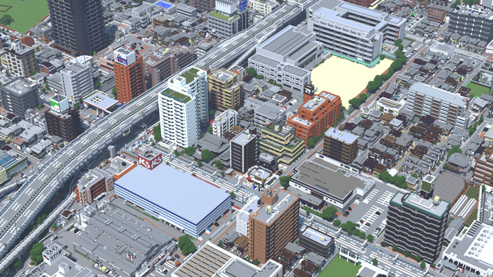Sayama City -Japanese modern city world- Minecraft Map Sayama City -Japanese modern city world- Minecraft Map