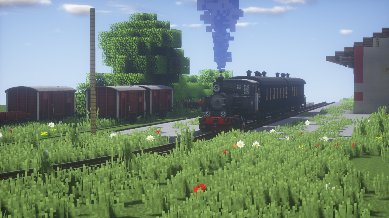 Cinematic screenshots of some Rails of War trains in various maps of ...