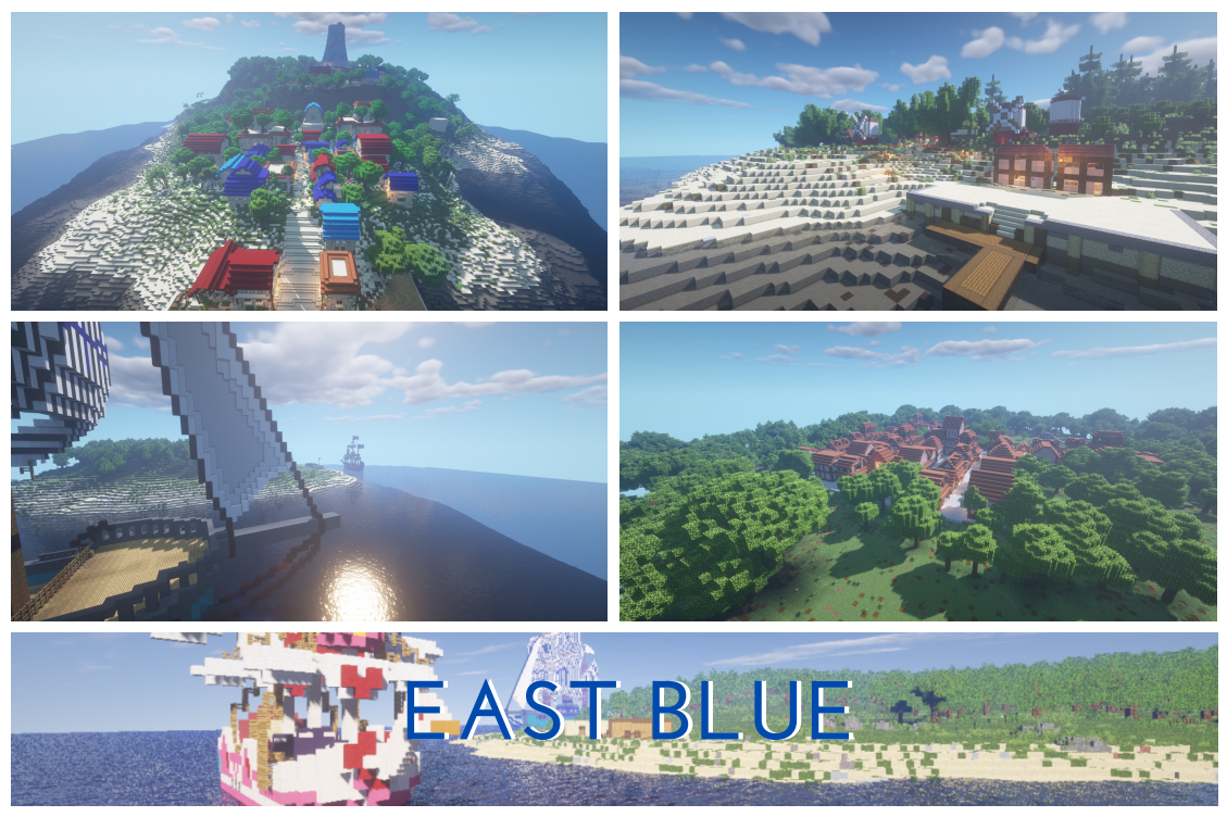 One Piece World Project (1.15.2) [W.I.P] Minecraft Map