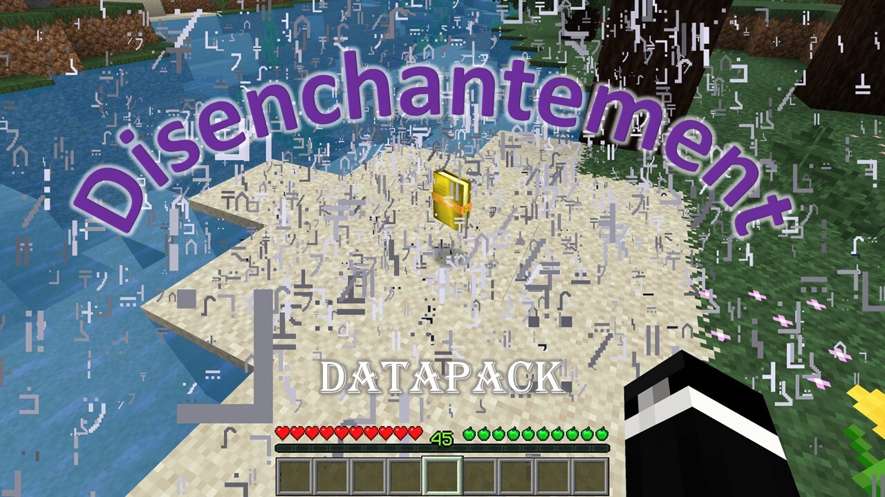 Disenchantement Minecraft Data Pack
