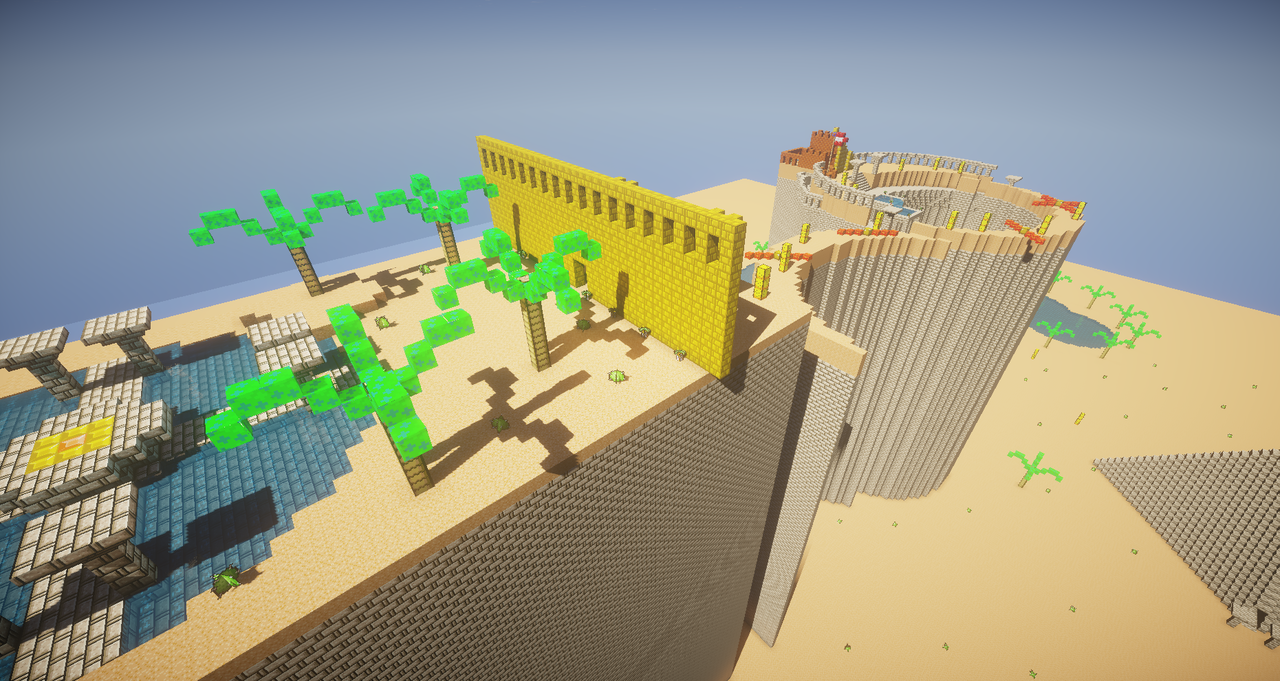 Super Mario New World Minecraft Map