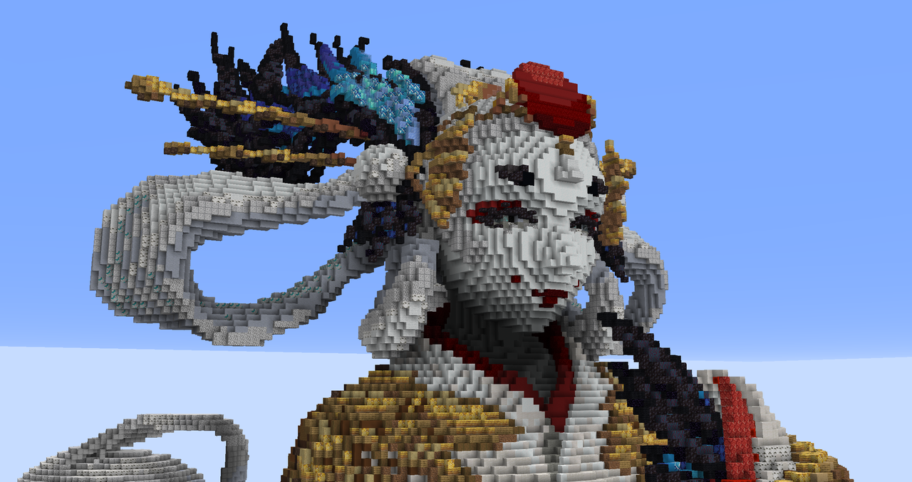 Ubume from Onmyoji Minecraft Map