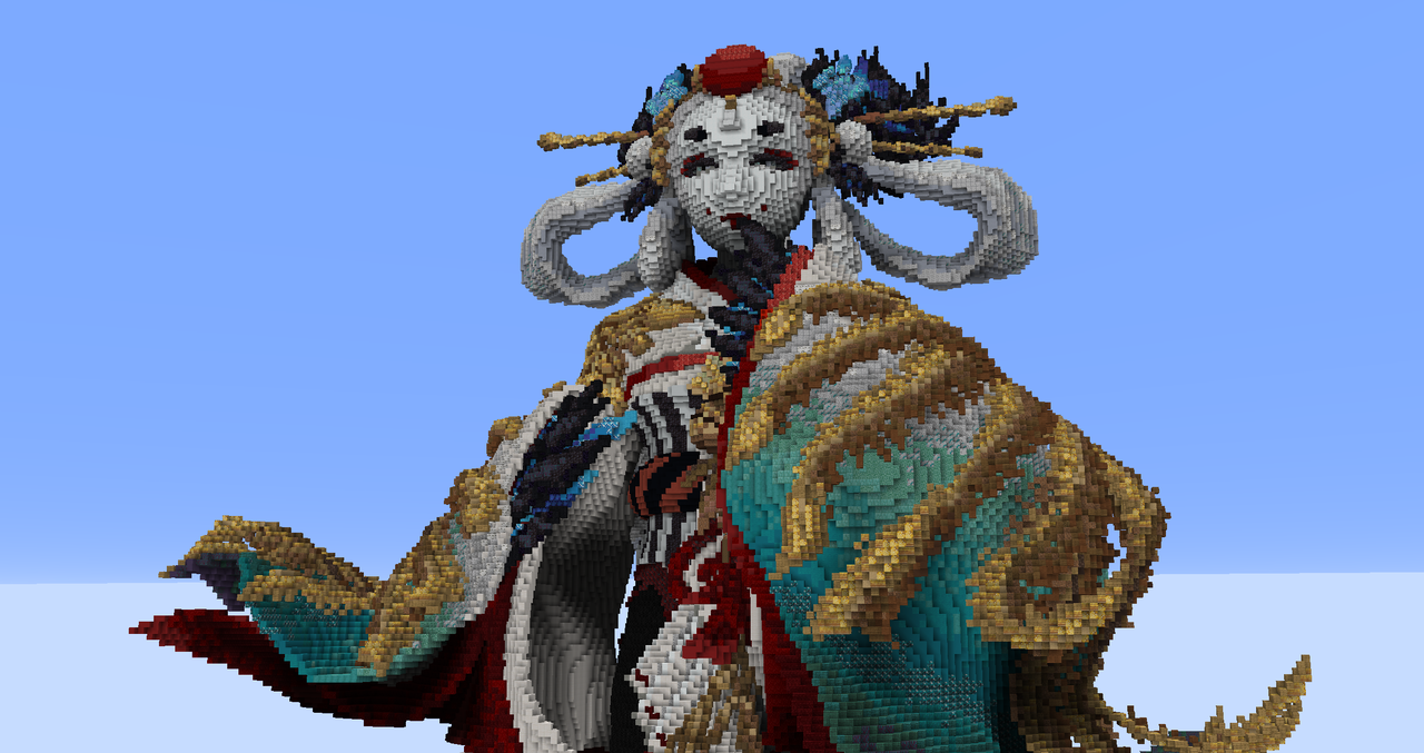 Ubume from Onmyoji Minecraft Map