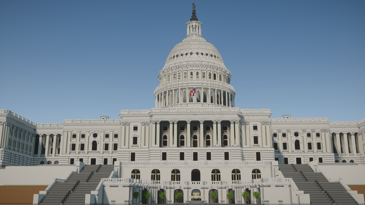 US Capitol Building Minecraft Map