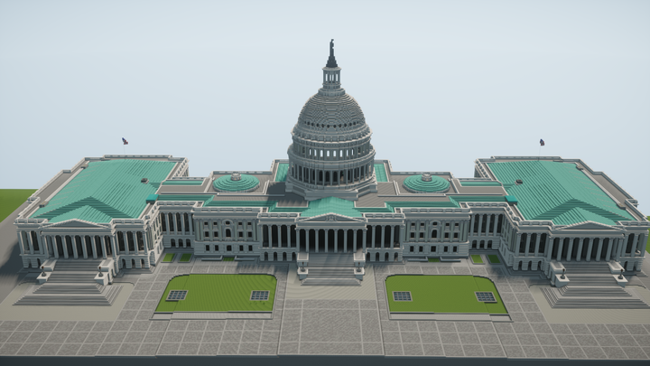 US Capitol Building Minecraft Map