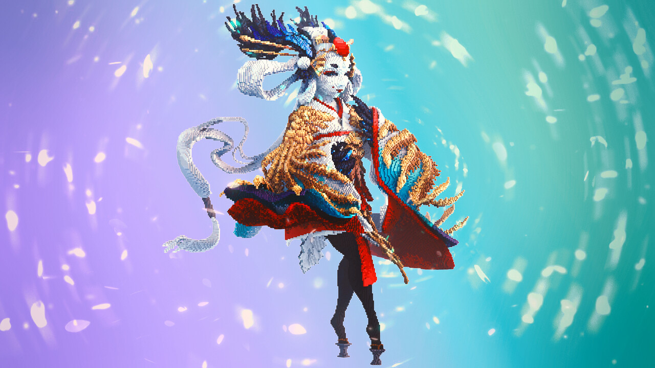 Ubume from Onmyoji Minecraft Map