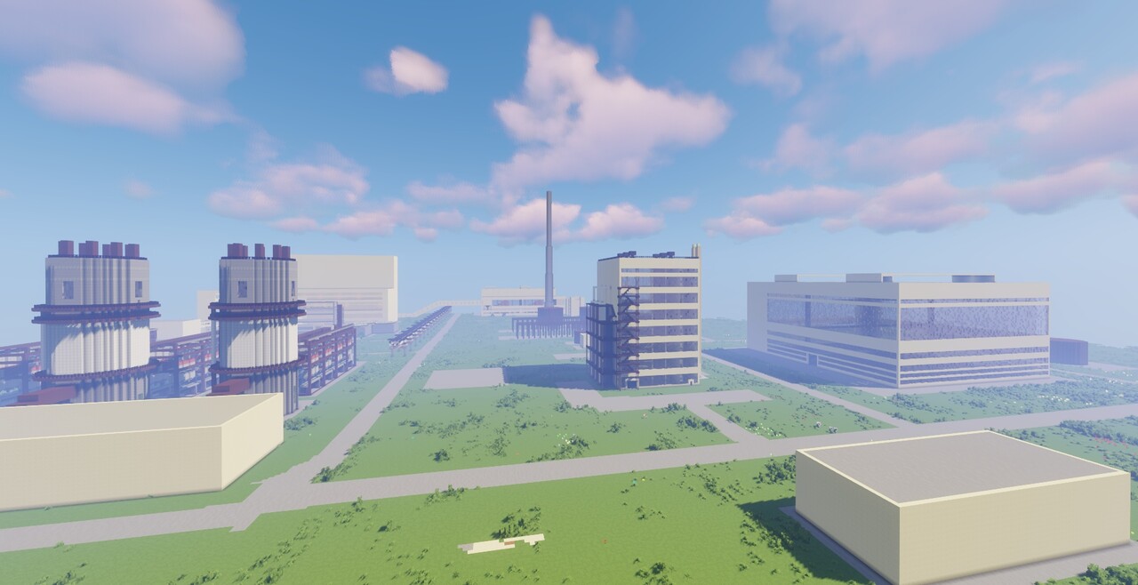 Soviet 1980's yeast-hydrolytic BCP [Biochemical Plant] Minecraft Map