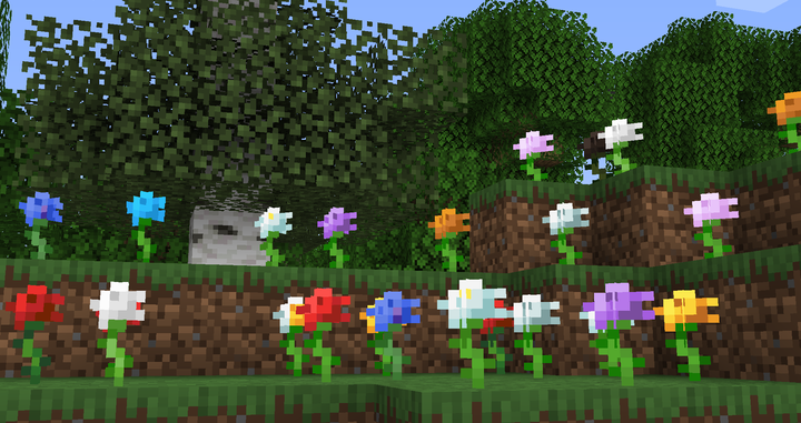 All flowers for roses! Minecraft Texture Pack