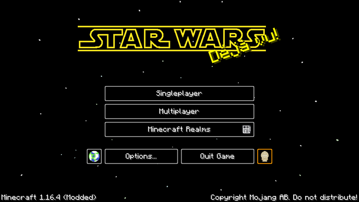 --STAR WARS-- | for Java Edition 1.16.4 Minecraft Texture Pack