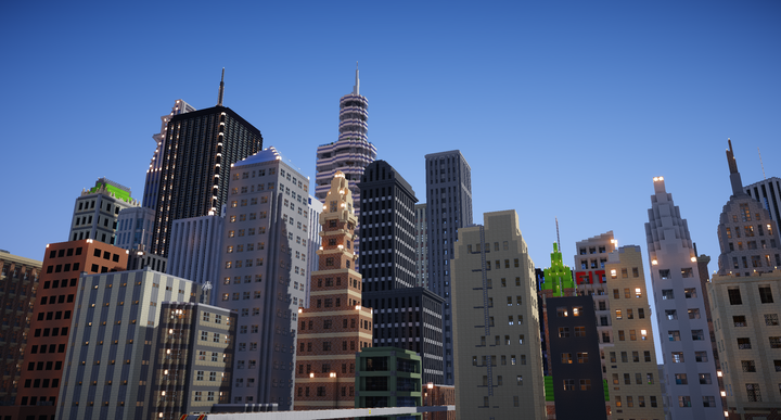Lakeline City - Modern Midwestern City - v0.2.2 Minecraft Map