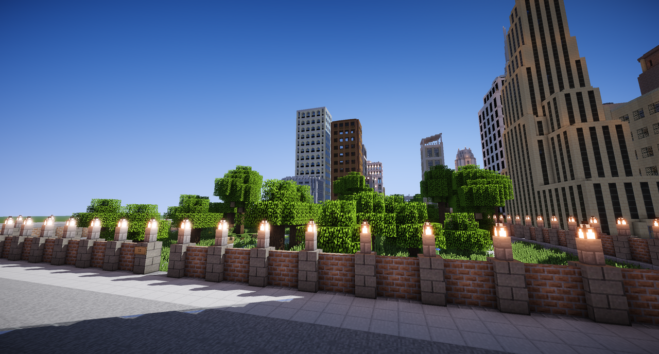 Lakeline City - Modern Midwestern City - v0.2.2 Minecraft Map