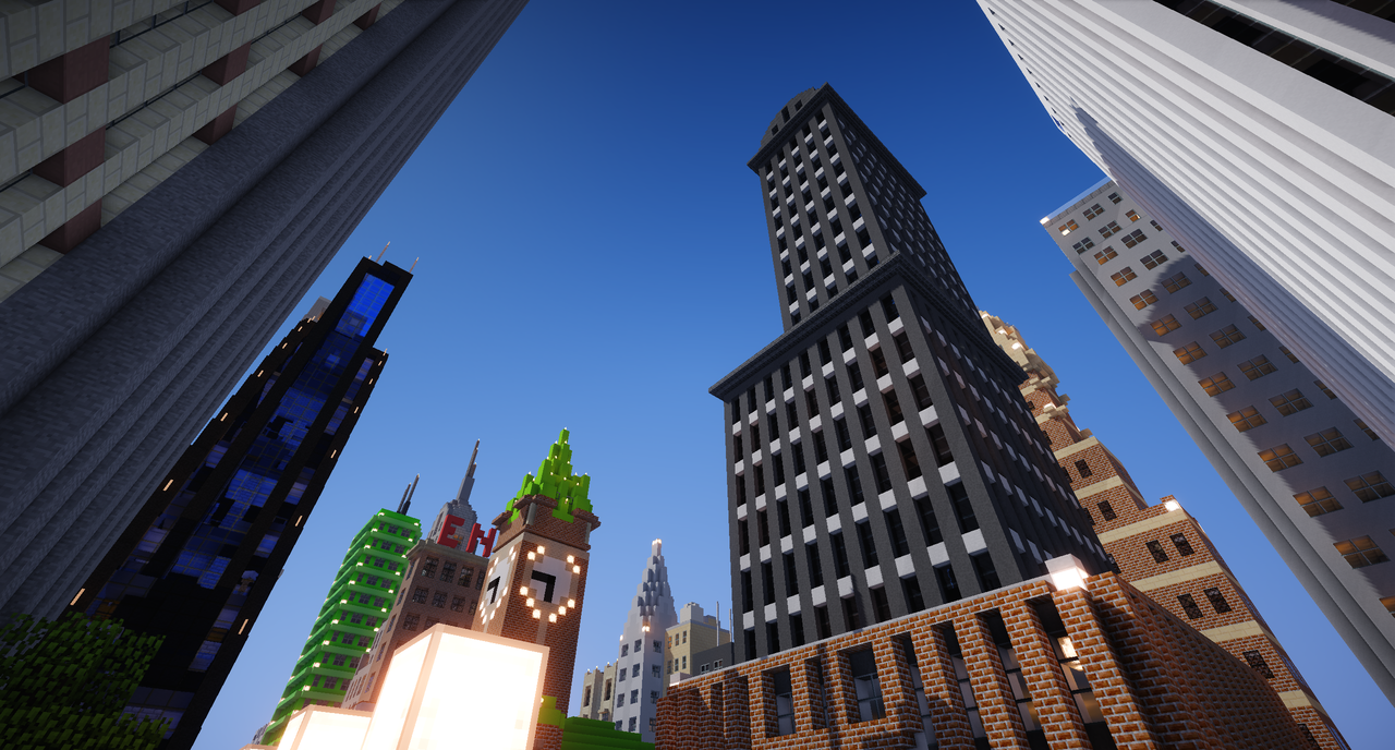 Lakeline City - Modern Midwestern City - v0.2.2 Minecraft Map