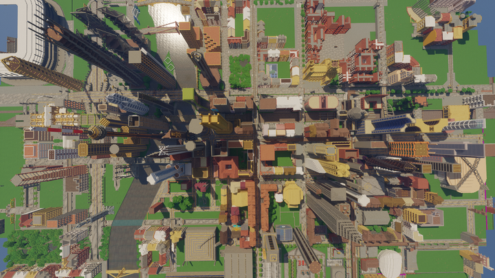 Minetown City Minecraft Map