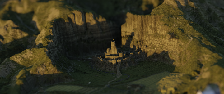 Helm's Deep Minecraft Map