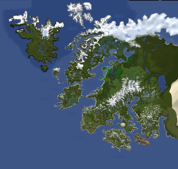 Project Alia Terra - Wonders of Earth (24k x 18k) Download Minecraft Map