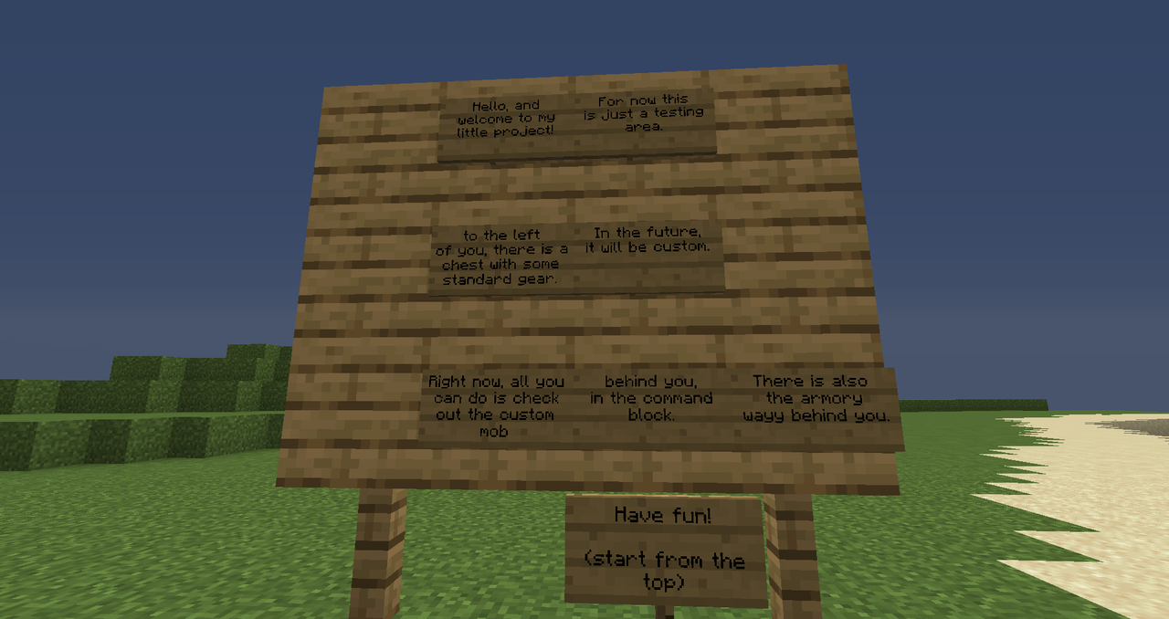 World Test Minecraft Map