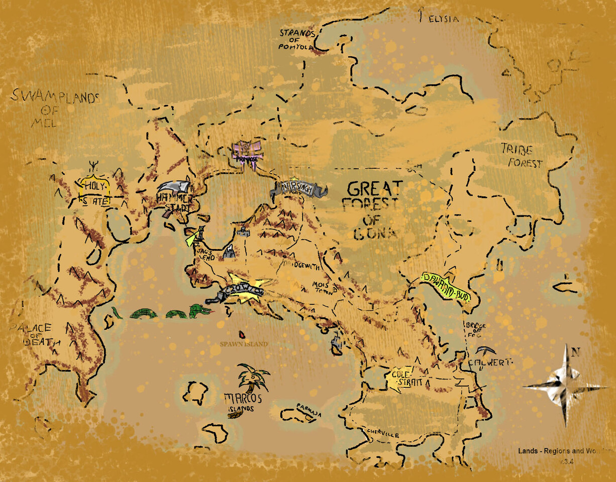 LANDS - Regions and Wonders Minecraft Map