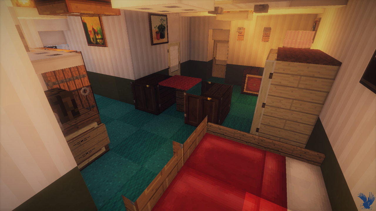 SS Edmund Fitzgerald (1972) | Full Interior | Download Minecraft Map