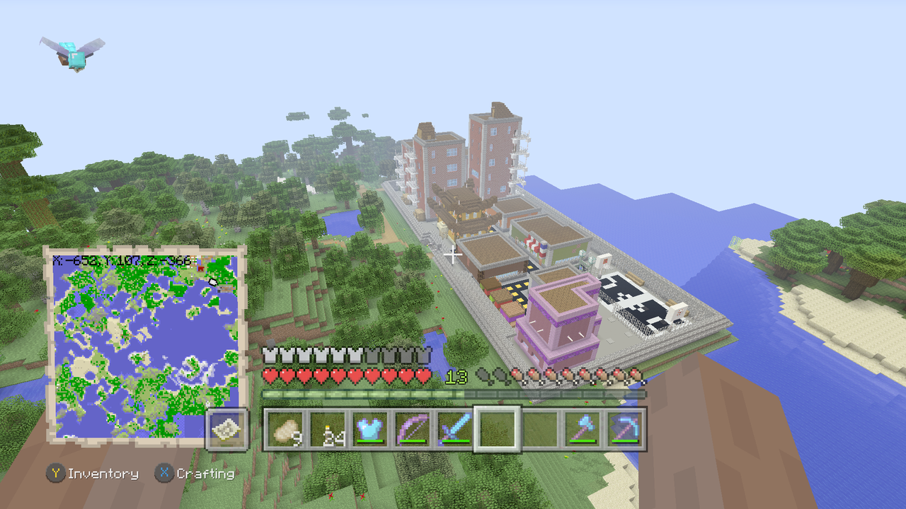 Minecraft Gritty Urban City "Gangstas Parodice" Minecraft Map