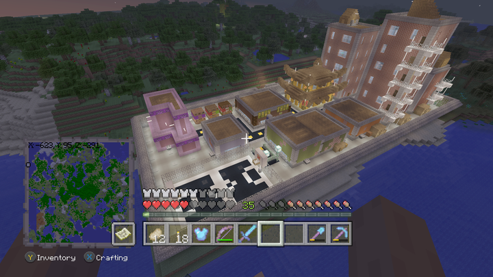 Minecraft Gritty Urban City "Gangstas Parodice" Minecraft Map