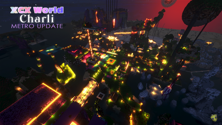 XCX WORLD: Charli Minecraft Map