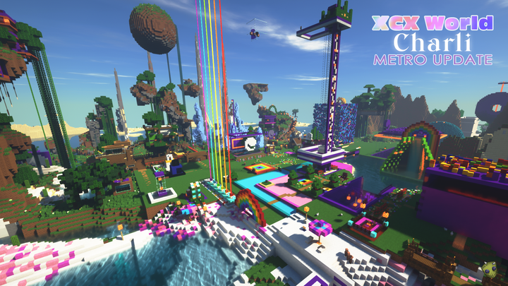 XCX WORLD: Charli Minecraft Map