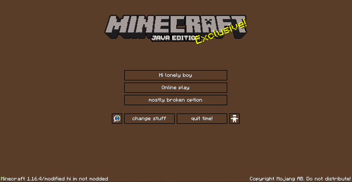 new texture pack i made Minecraft Texture Pack
