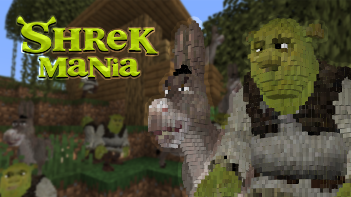 Shrek Mania - 1.16 vanilla Java Minecraft Data Pack