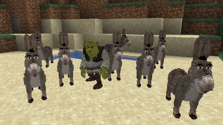 Shrek Mania - 1.16 vanilla Java Minecraft Data Pack