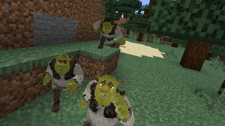 Shrek Mania - 1.16 vanilla Java Minecraft Data Pack