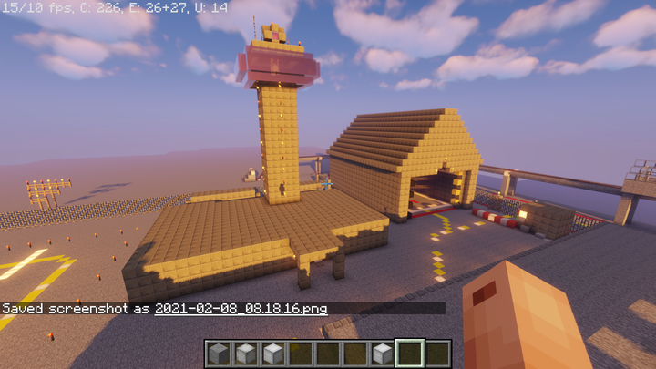 Minecraft Xbox 360 airport Minecraft Map