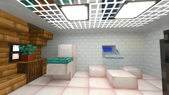 RTX ON - Mountain House Minecraft Map