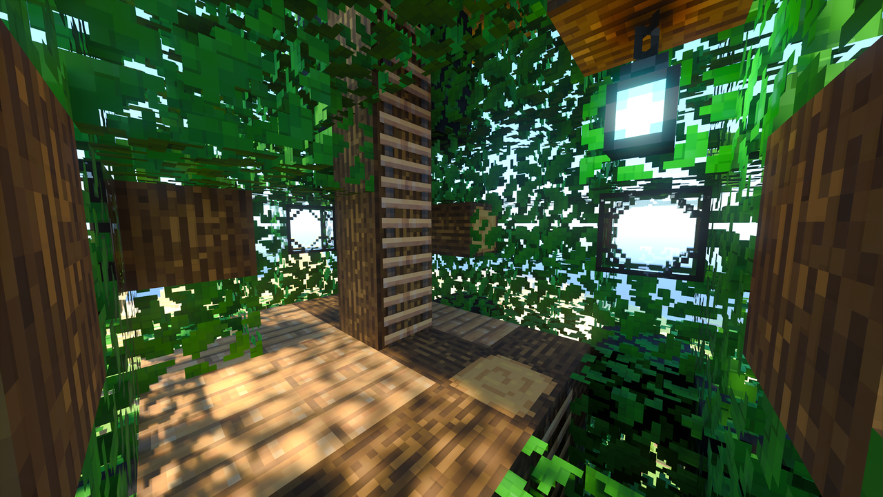 RTX ON - Mountain House Minecraft Map