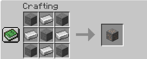 Ore recipe Minecraft Data Pack