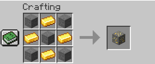 Ore recipe Minecraft Data Pack