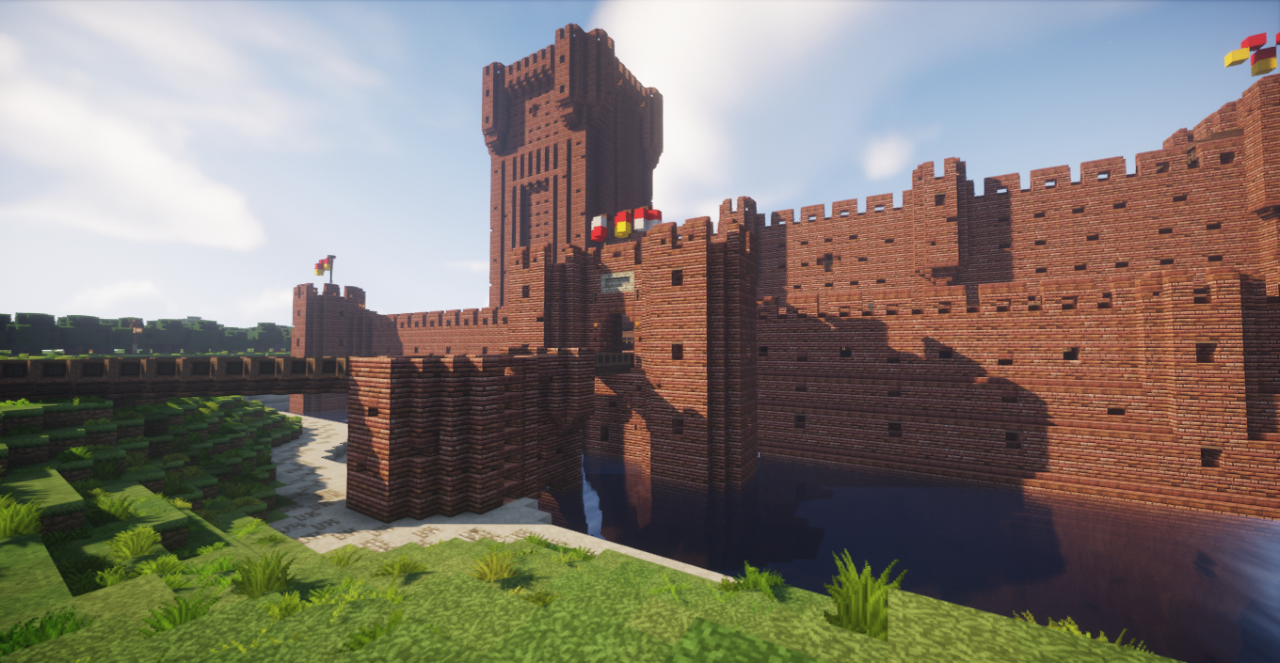 Medieval Castle v1 / Castle of La Mota, Spain Minecraft Map