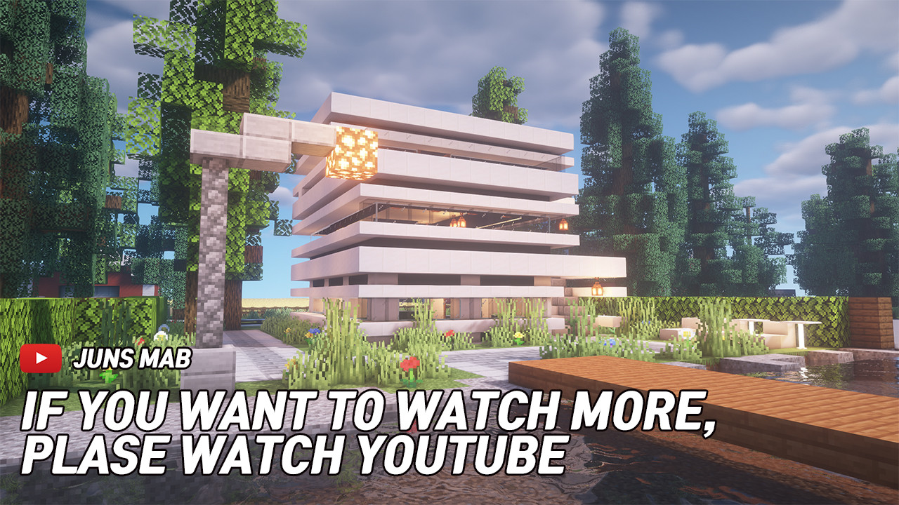 A real architect's building houses in Minecraft Timelapse / Modern ...