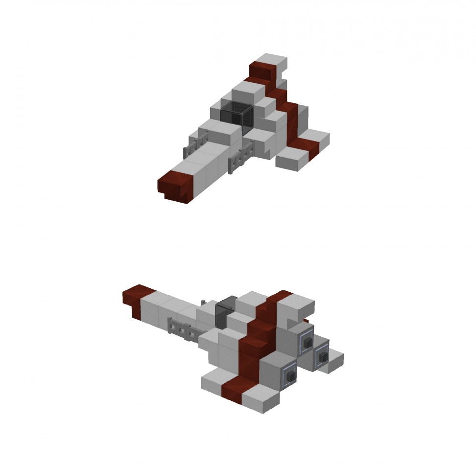 TTC: Viper Class Aerospace Superiority Fighter Minecraft Map