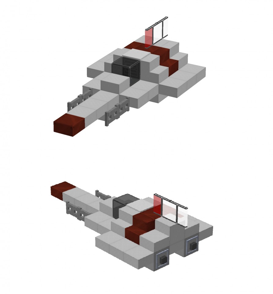 TTC: Viper Class Aerospace Superiority Fighter Minecraft Map