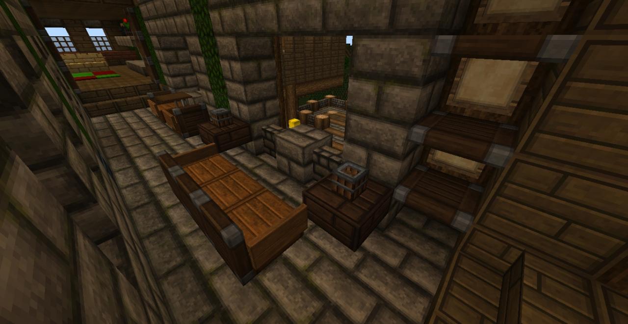 The rustic temple -an amazing rustic build by poohcraft Minecraft Map