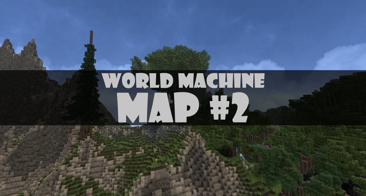 2nd WORLDMACHINE MAP / DOWNLOAD Minecraft Map