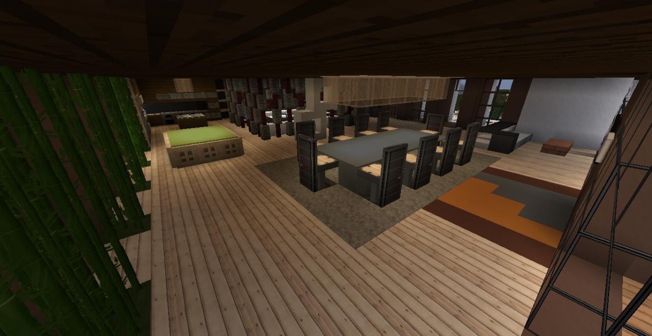 |Stairs| Modern House Minecraft Map