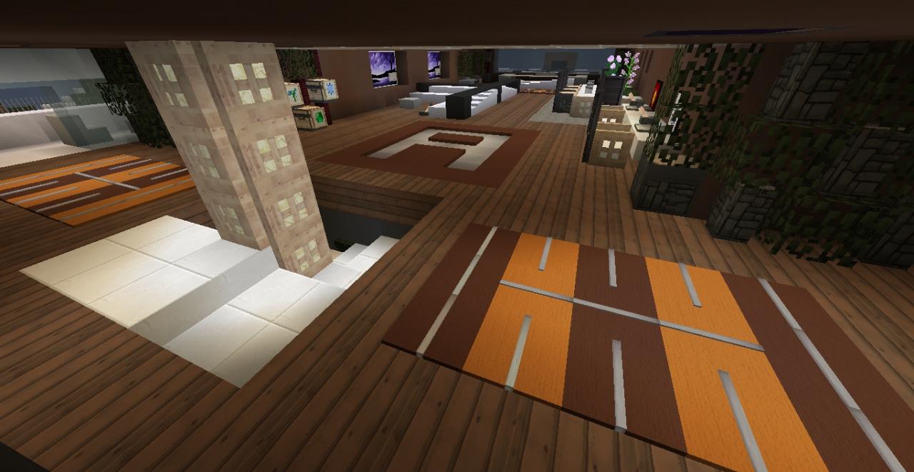 |Stairs| Modern House Minecraft Map