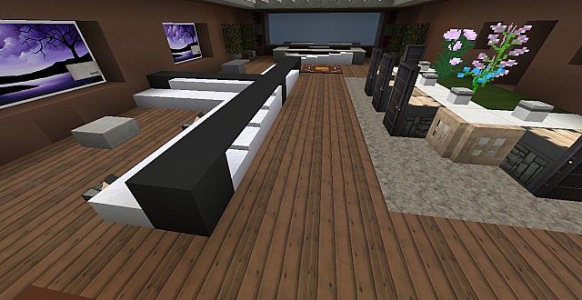 |Stairs| Modern House Minecraft Project