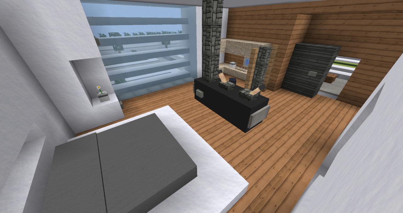 Heretic - Ultramodern House Minecraft Map