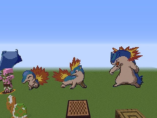 Pixel Art Landia Minecraft Map