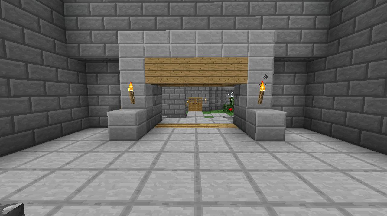 Castle!! With working Redstone gate MAP DOWNLOAD Minecraft Map