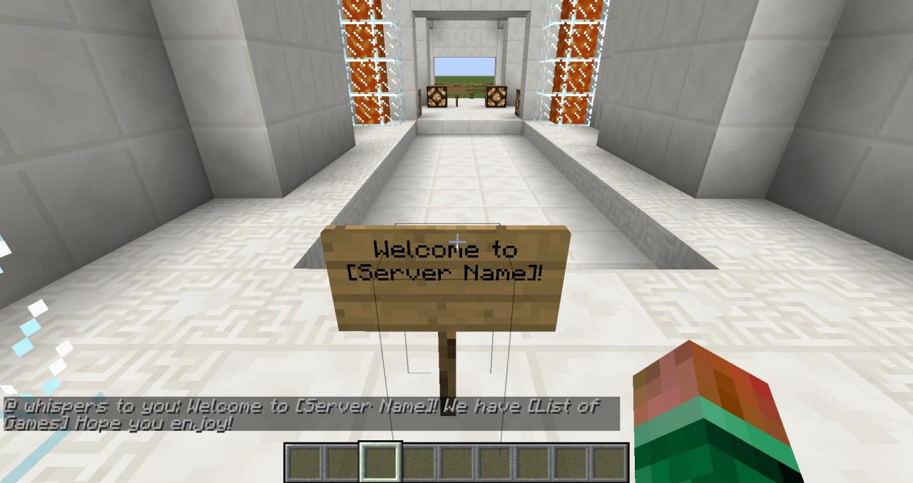 Basic Server Spawn Minecraft Map