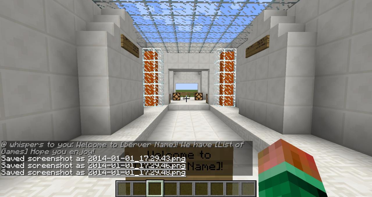 Basic Server Spawn Minecraft Map