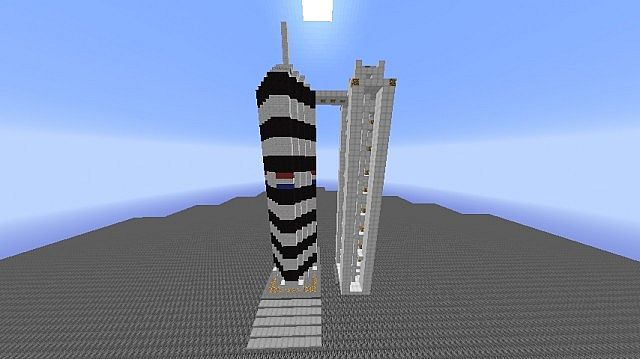 DUTCH ROCKET SHIP Minecraft Map